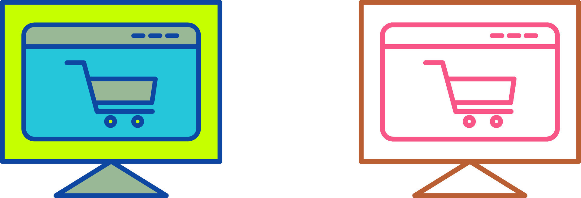 Ecommerce Website Icon Design 45521074 Vector Art At Vecteezy