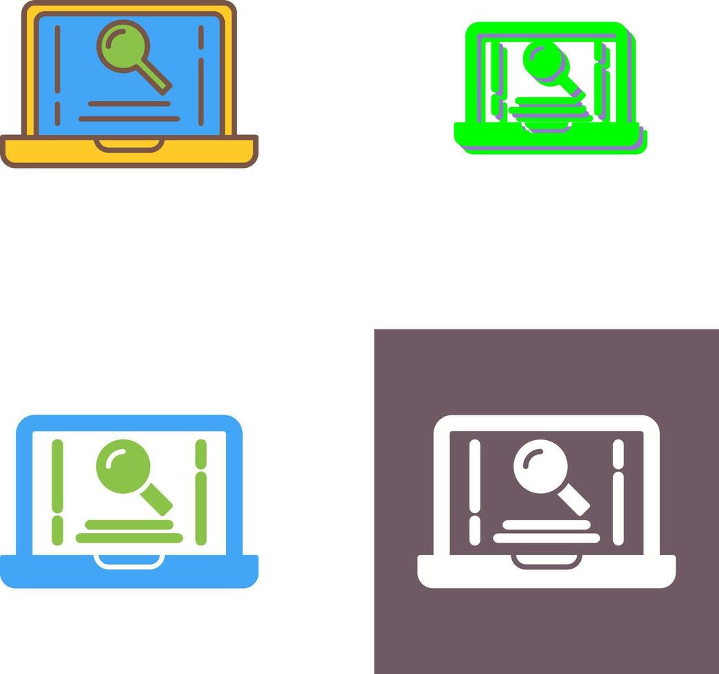 Search Icon Design 45524809 Vector Art at Vecteezy