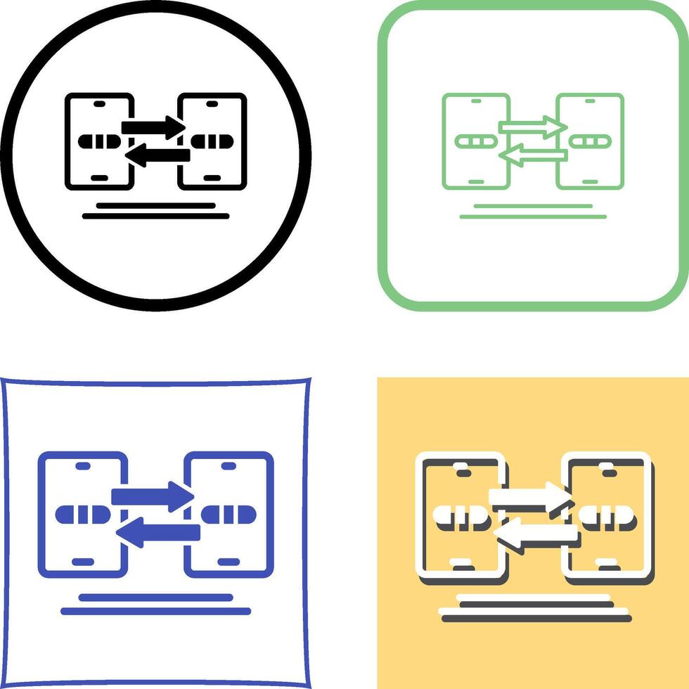 Data Synchronization Icon Design 45534132 Vector Art At Vecteezy