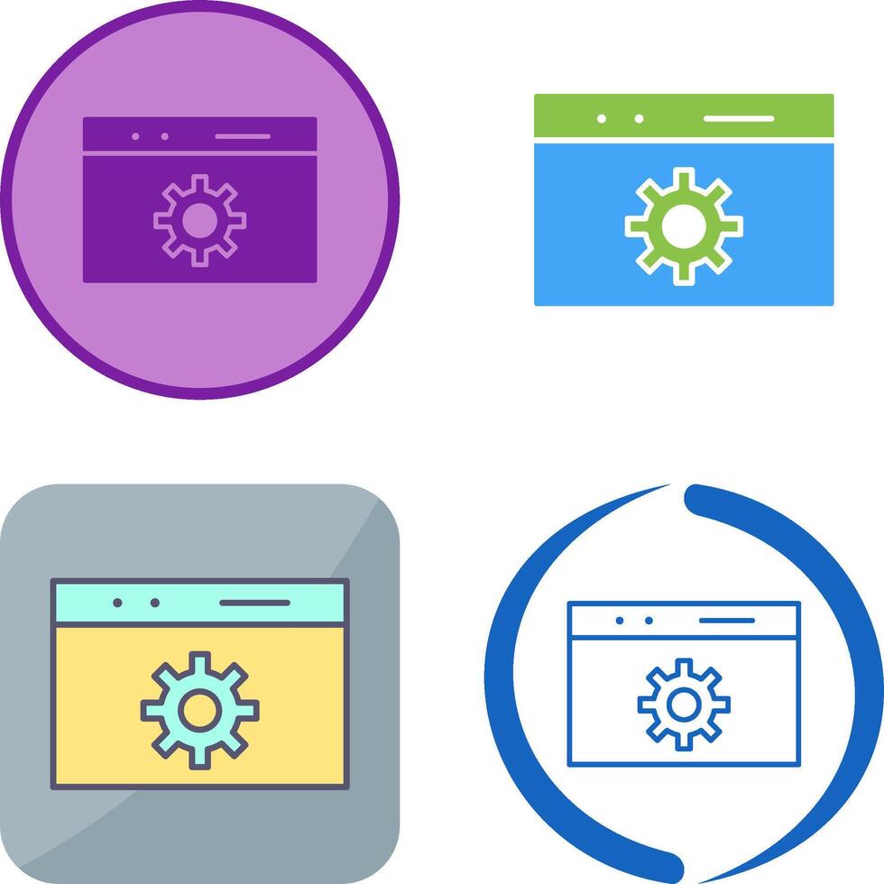 Unique Web Optimization Icon Design 45534322 Vector Art at Vecteezy