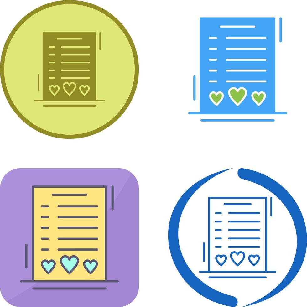 Wishlist Icon Design 45537333 Vector Art at Vecteezy