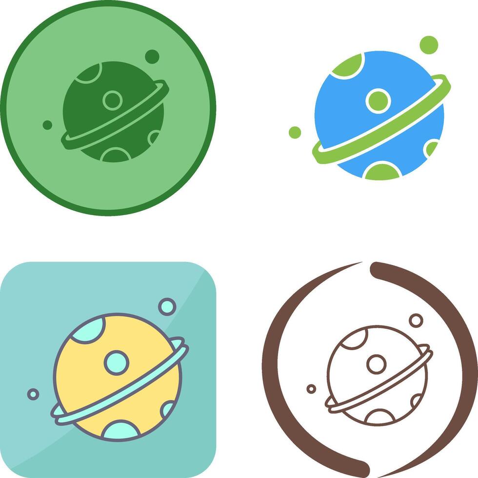 Planet Icon Design 45538234 Vector Art at Vecteezy