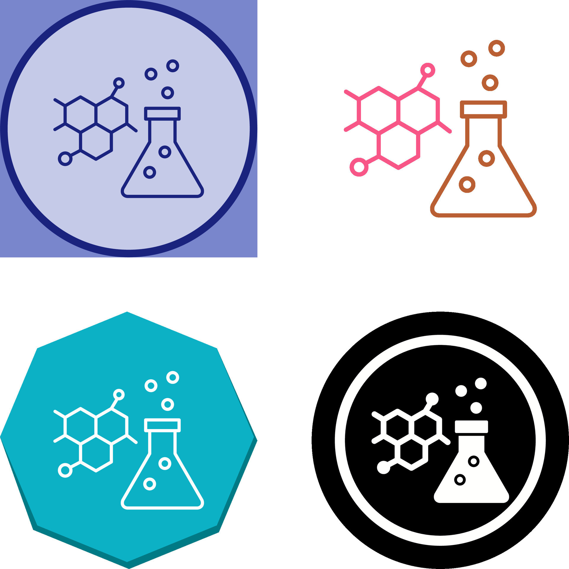 Chemistry Icon Design 45538327 Vector Art at Vecteezy