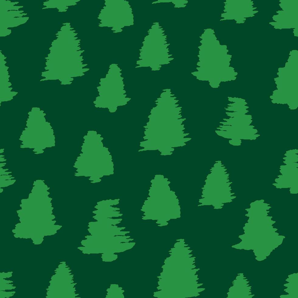 Green Pine Tree Seamless Pattern Background 45547032 Vector Art at Vecteezy