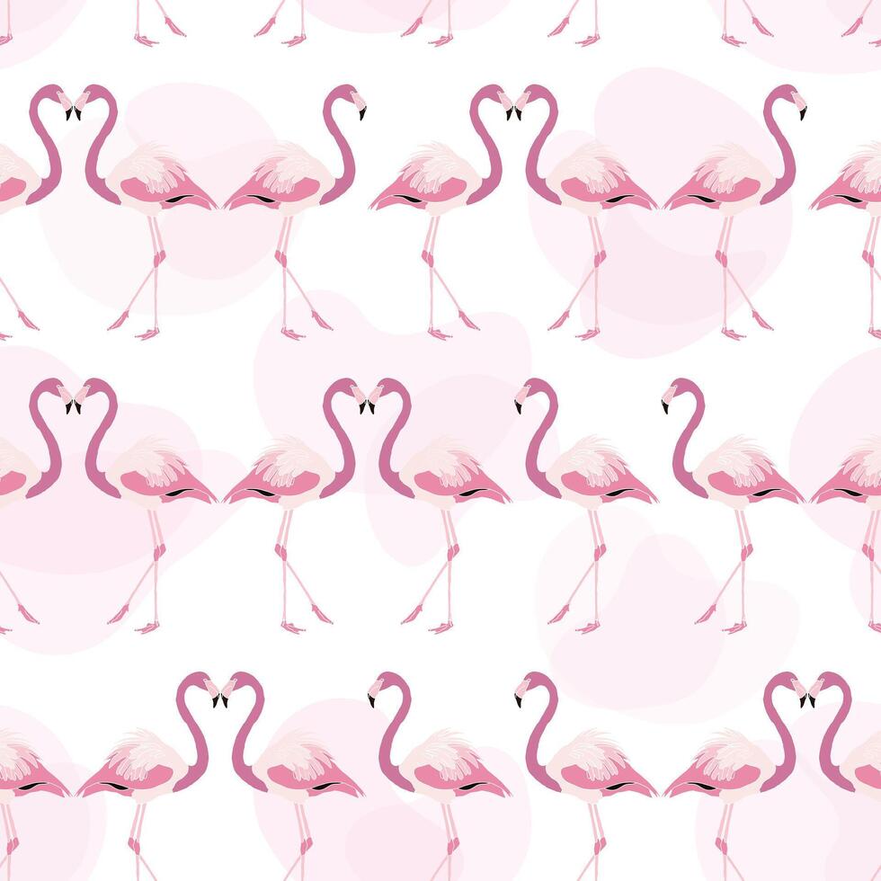 Pink Flamingo Seamless Pattern Background 45547036 Vector Art at Vecteezy