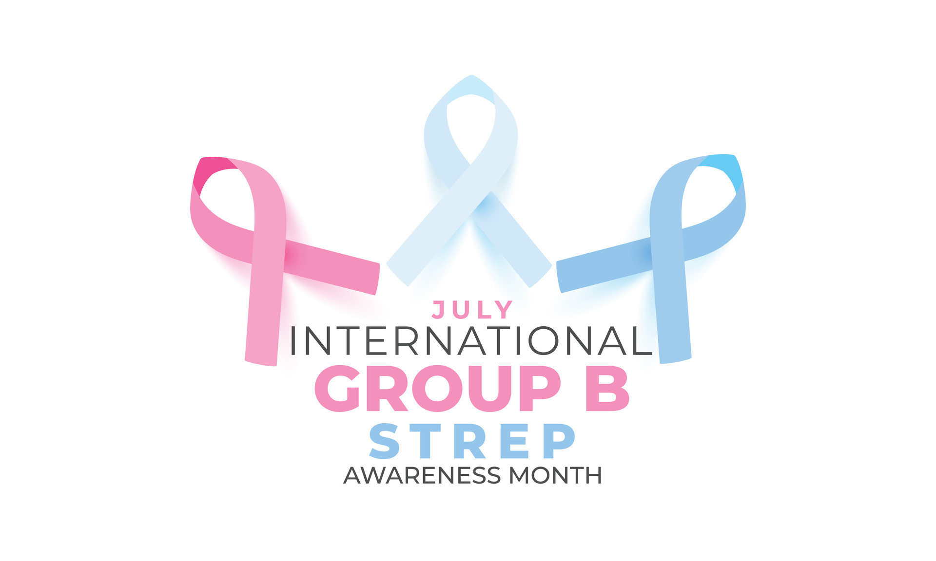 International Group B Strep Awareness Month Background Banner Card Poster Template