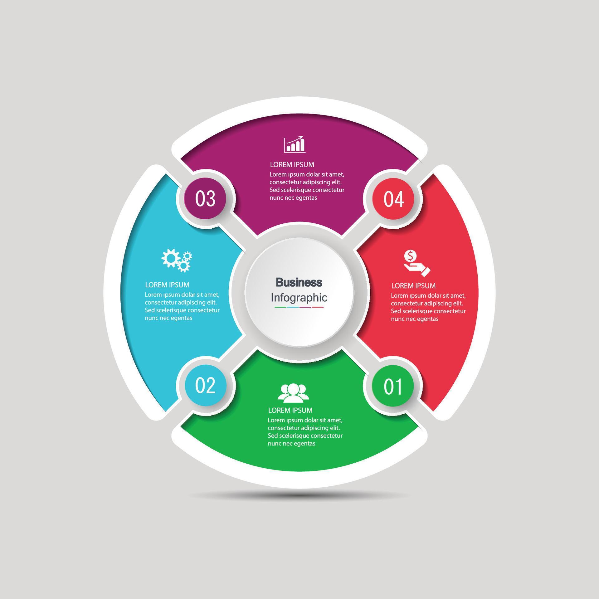 infographics, graphs. presentation. Business concept, chart, steps ...