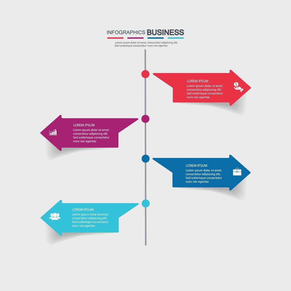 infographics, graphs. presentation. Business concept, chart, steps ...