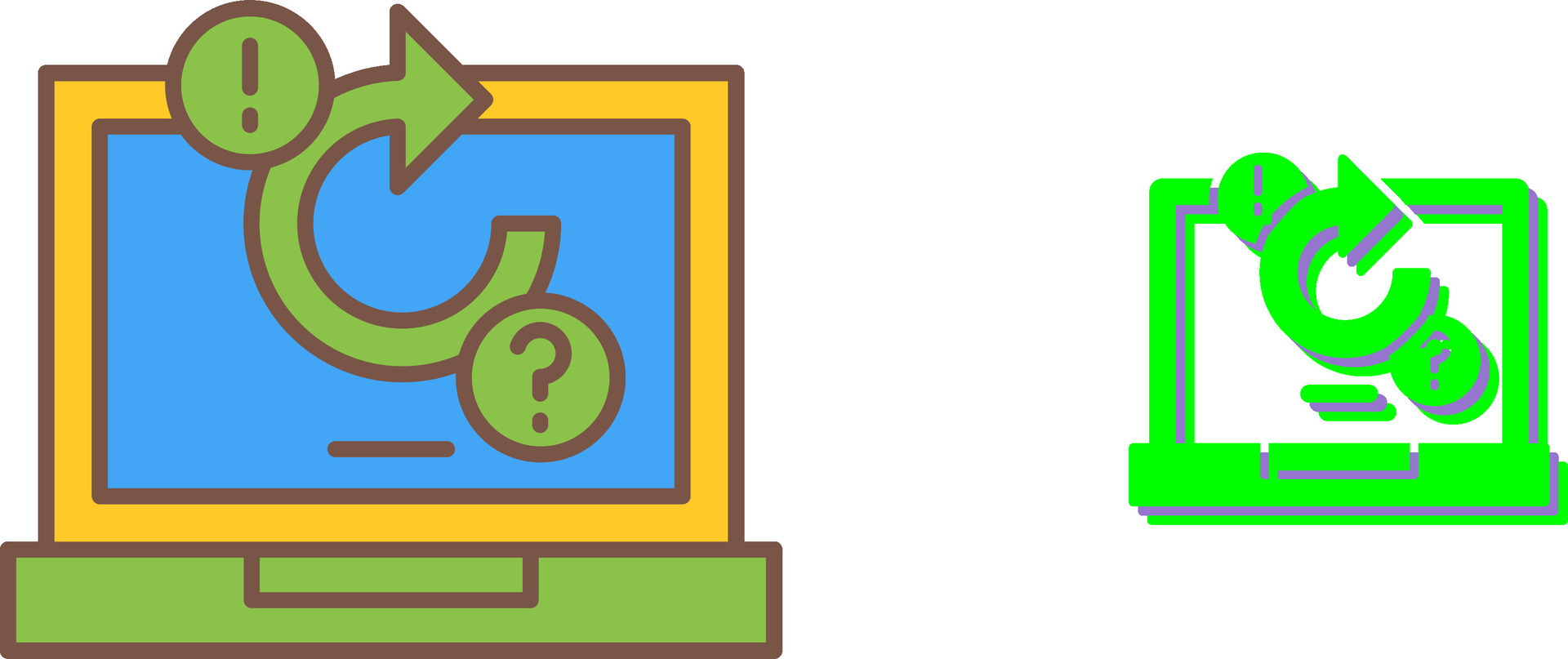 Problem solving Icon Design 45559262 Vector Art at Vecteezy