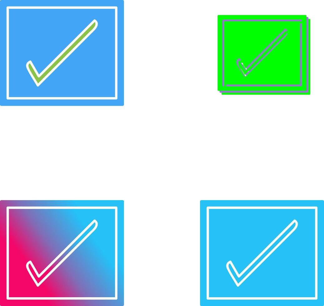 Checkbox Icon Design 45561119 Vector Art at Vecteezy