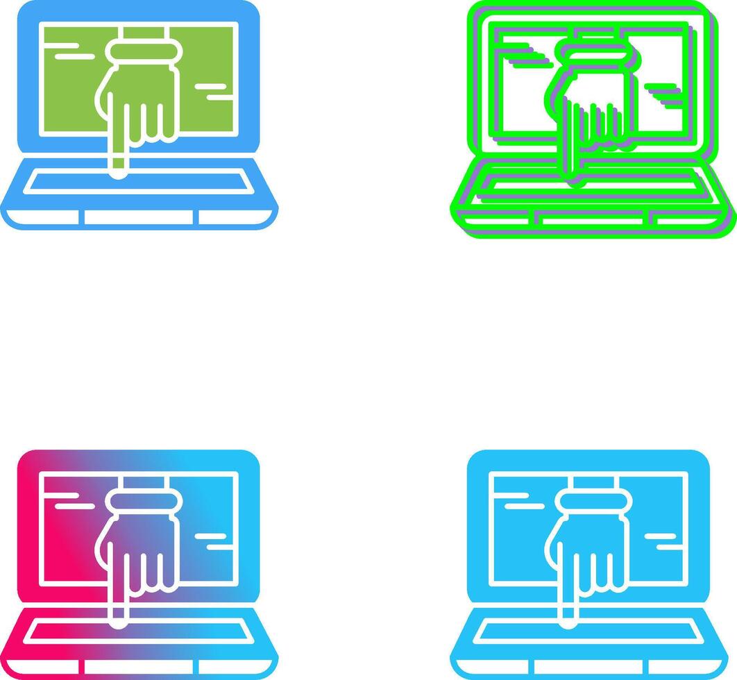 Computer Hacking Icon Design 45561719 Vector Art at Vecteezy