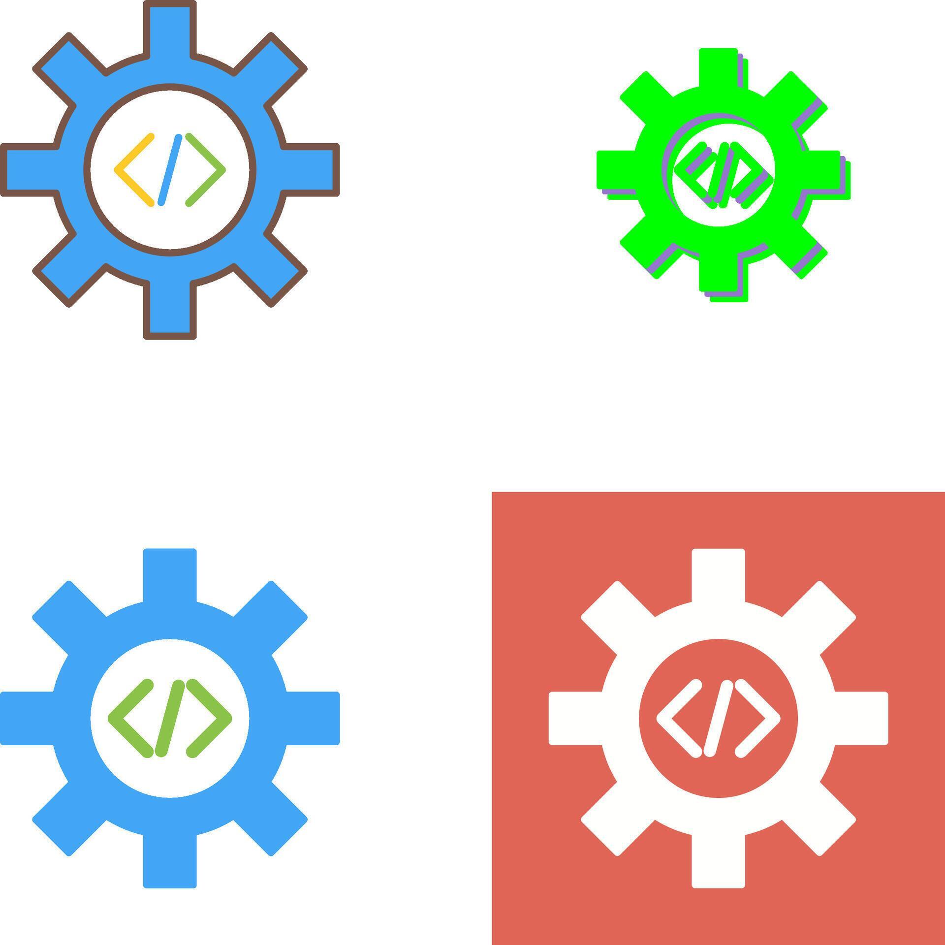 Unique Code Optimization Icon Design 45563214 Vector Art at Vecteezy
