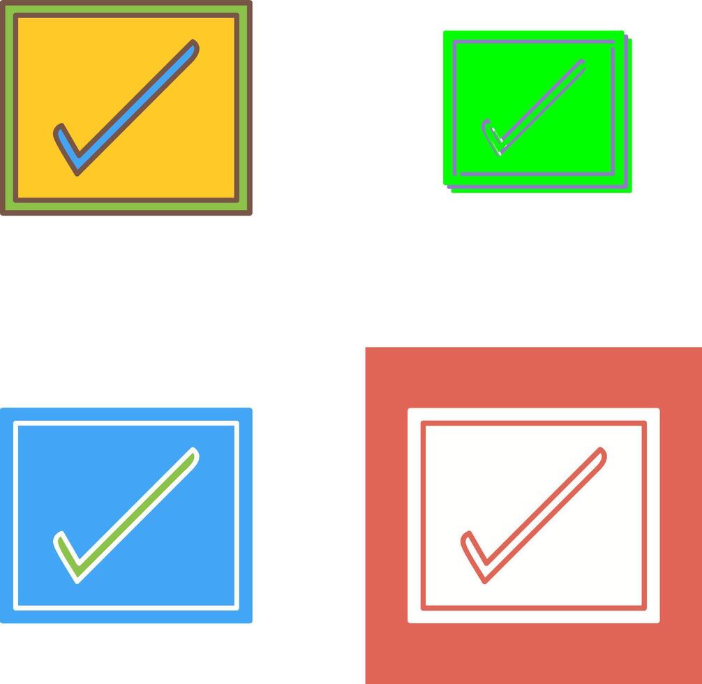 Checkbox Icon Design 45563773 Vector Art at Vecteezy