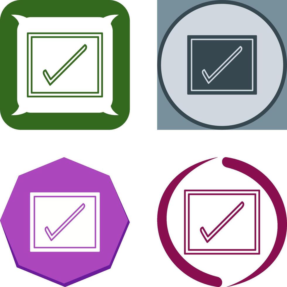 Checkbox Icon Design 45571962 Vector Art at Vecteezy