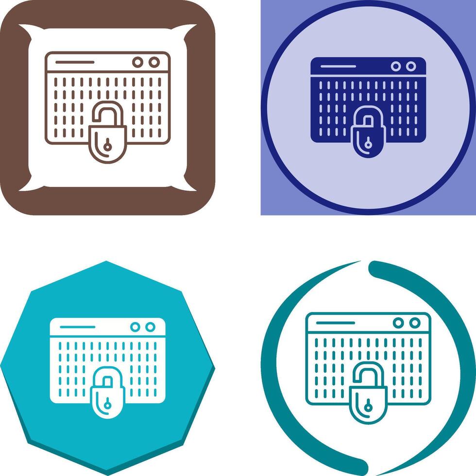 Hacking Icon Design 45573338 Vector Art at Vecteezy