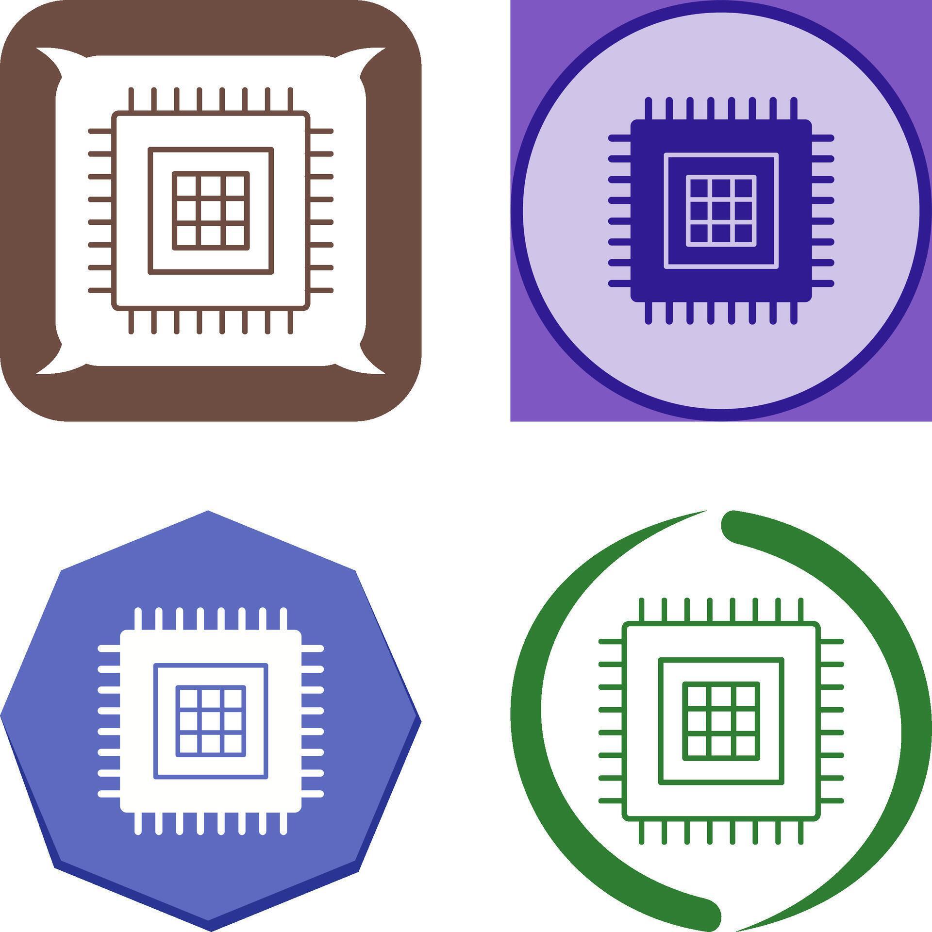 Processor Icon Design 45573891 Vector Art at Vecteezy