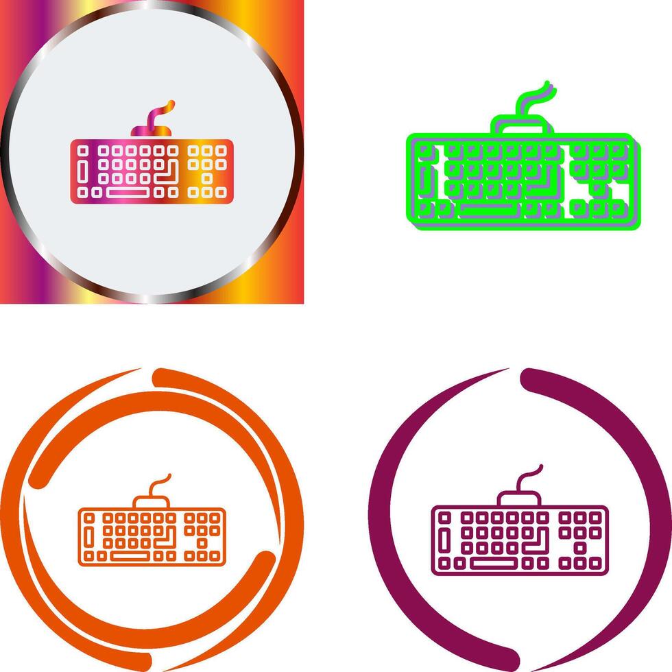 Keyboard Icon Design 45576900 Vector Art at Vecteezy