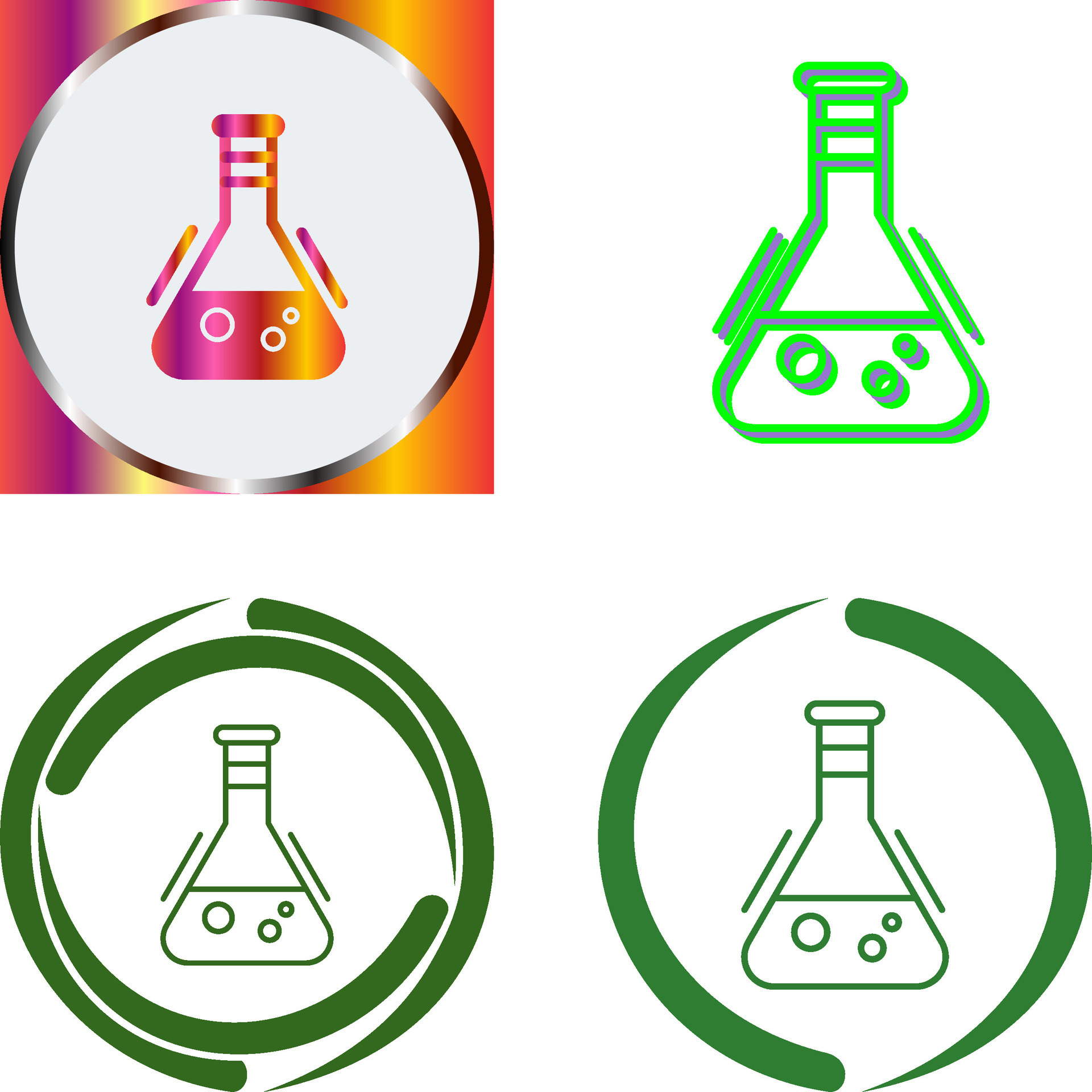 Flask Icon Design 45578525 Vector Art at Vecteezy