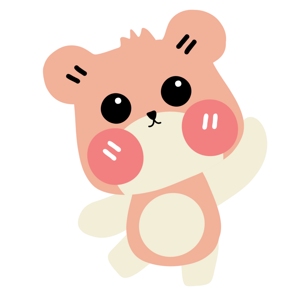 Cute Teddy Bear 45589558 Png