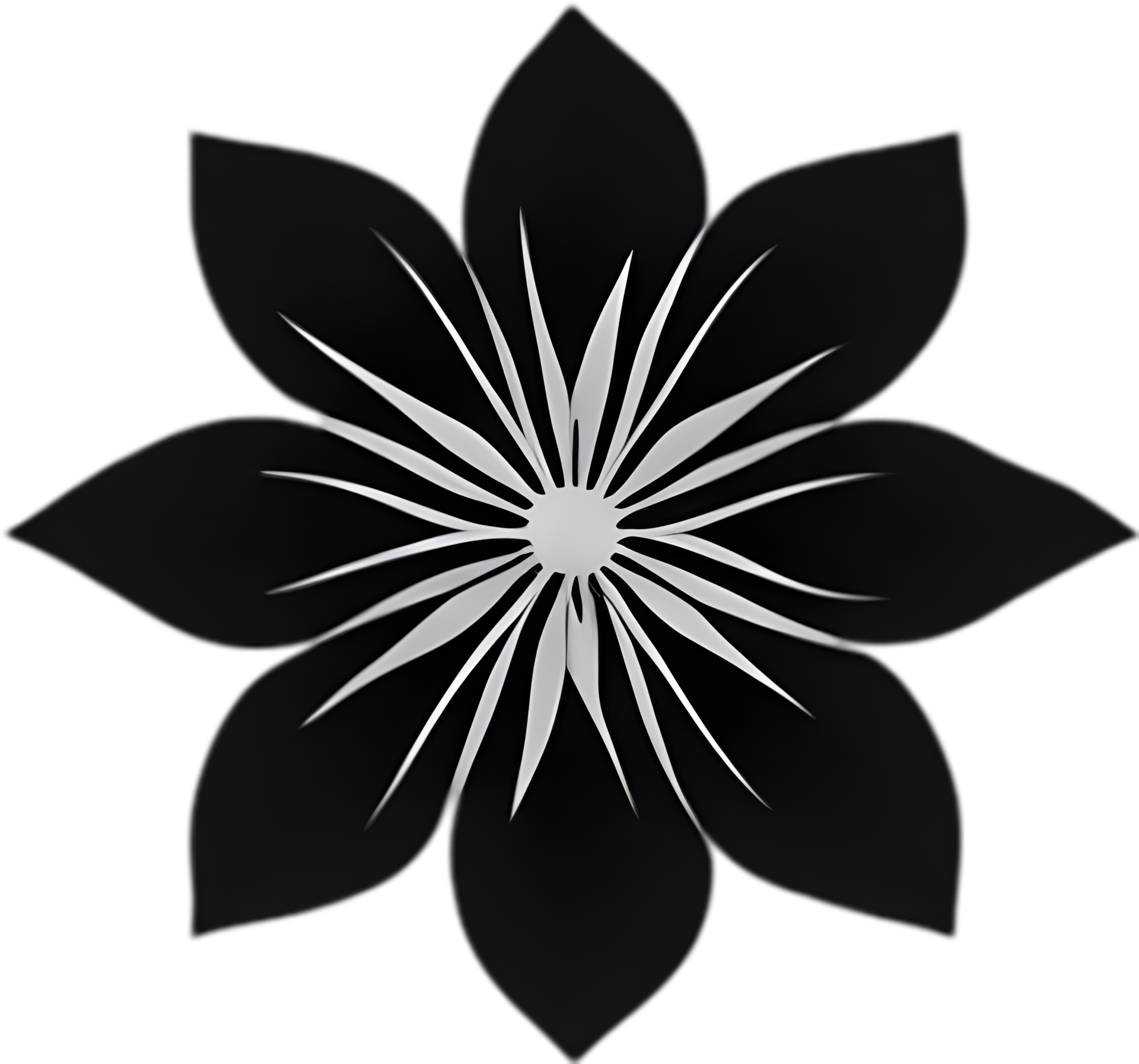 Minimalist Cute Flower Icon Flower Clipart Ai Generated 45602020 Png