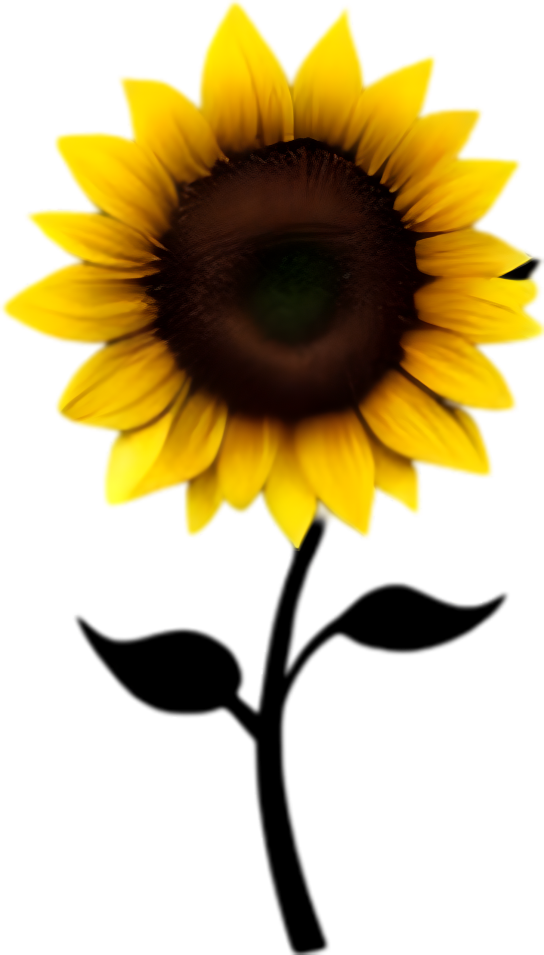 Minimalist Cute Flower Icon Flower Clipart Ai Generated 45602046 Png
