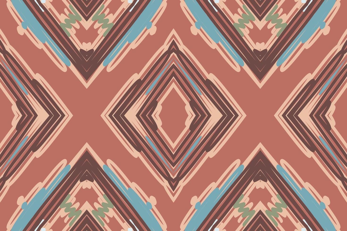 Churidar Pattern Seamless Bandana print silk Motif embroidery, Ikat embroidery Design for Print ...