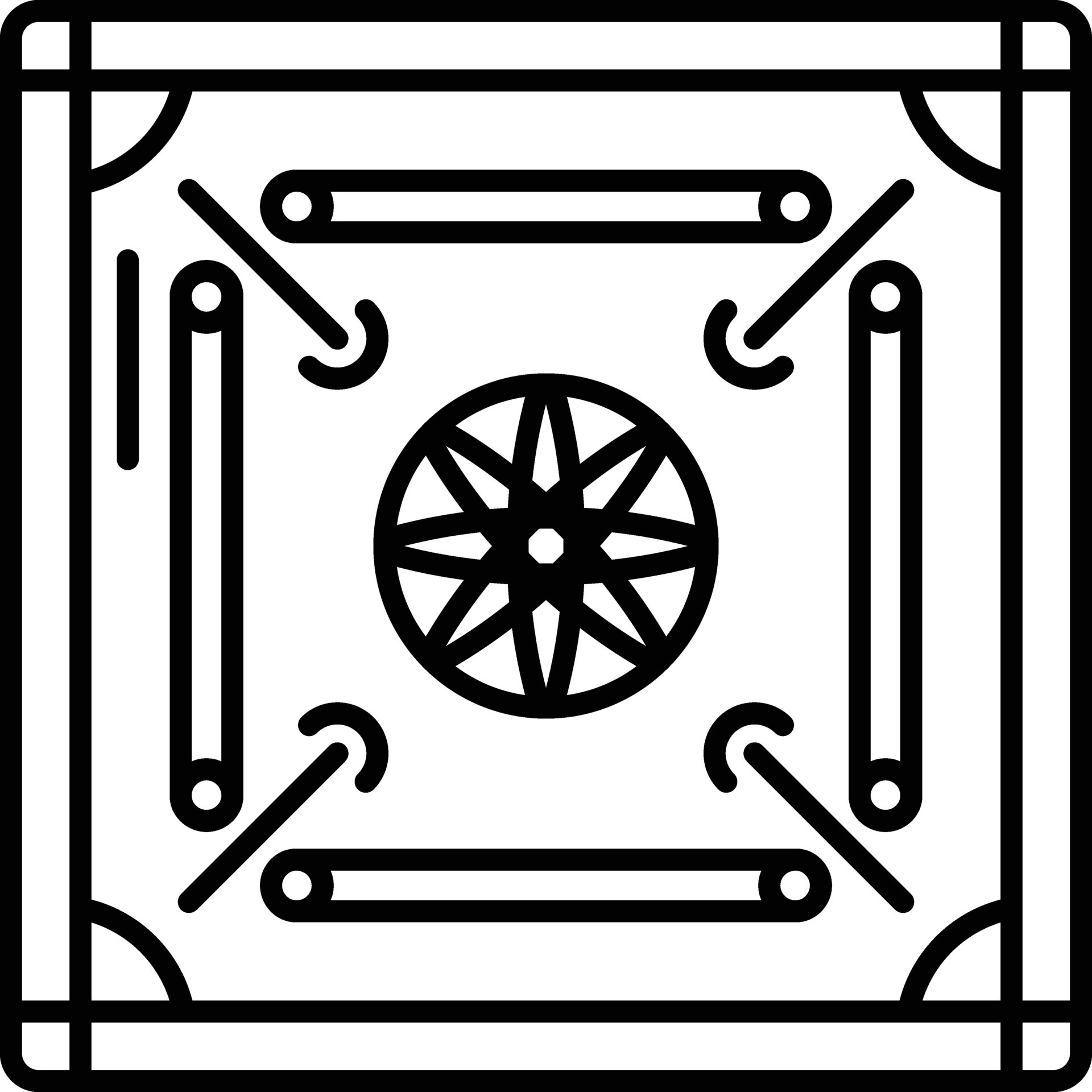 carrom board outline illustration 45617611 Vector Art at Vecteezy carrom board outline illustration 45617611 Vector Art at Vecteezy