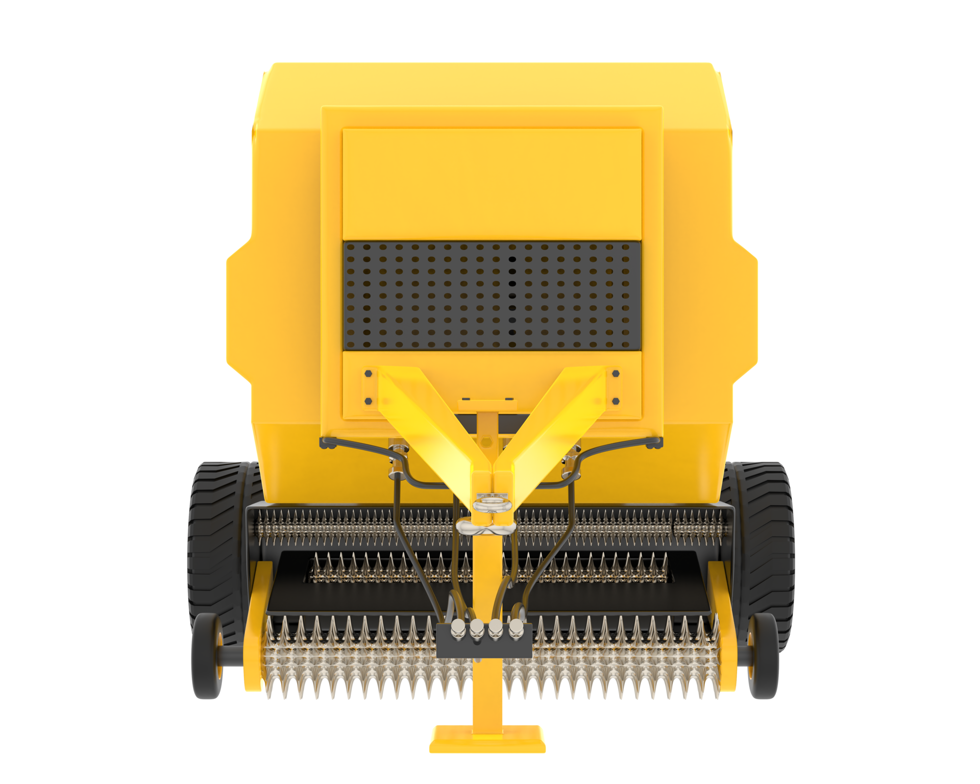 Agricultural Trailer Isolated On Background 3d Rendering Illustration 45623862 Png