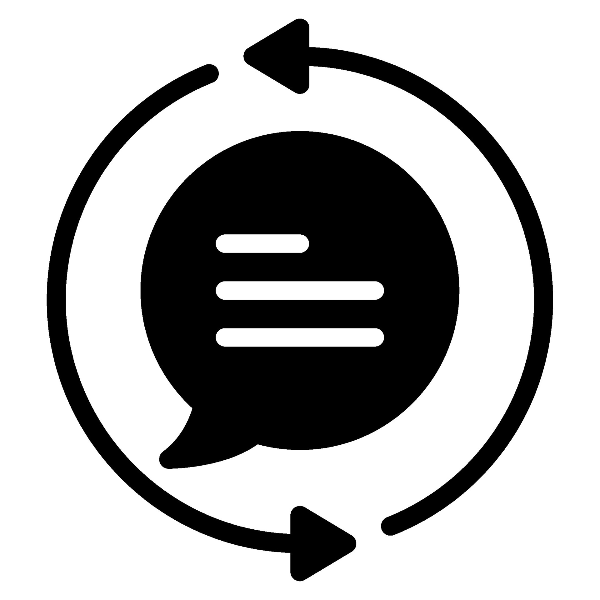 Feedback Loop icon for web, app, infographic, etc 45630892 Vector Art ...