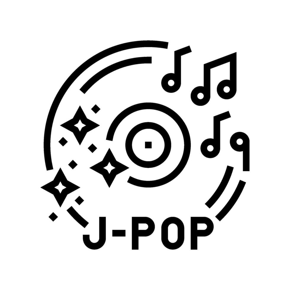 jpop otaku line icon illustration 45645877 Vector Art at Vecteezy