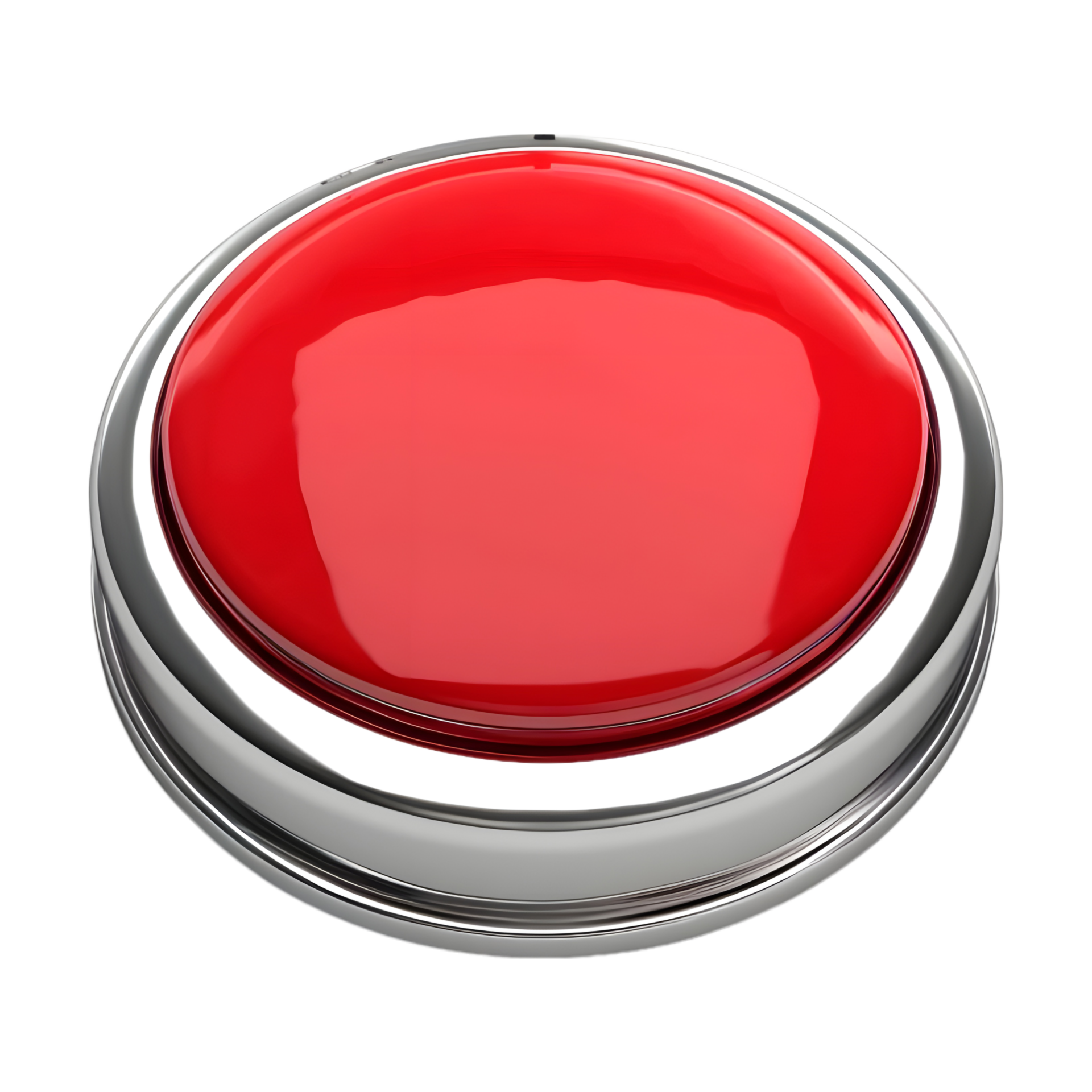 Red Button on Transparent Background 45654289 PNG
