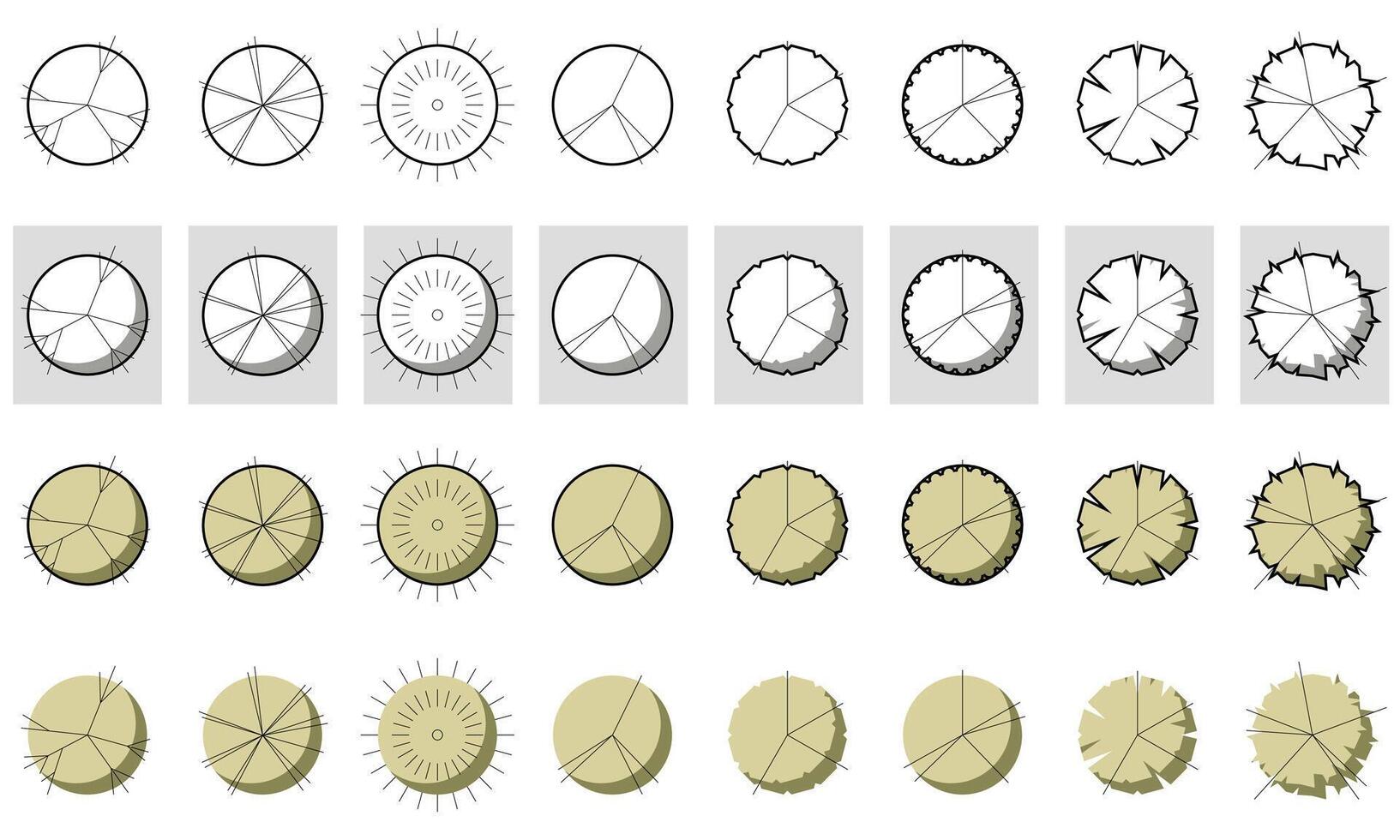 tree top view plant landscape architecture nature garden aerial. trees ...