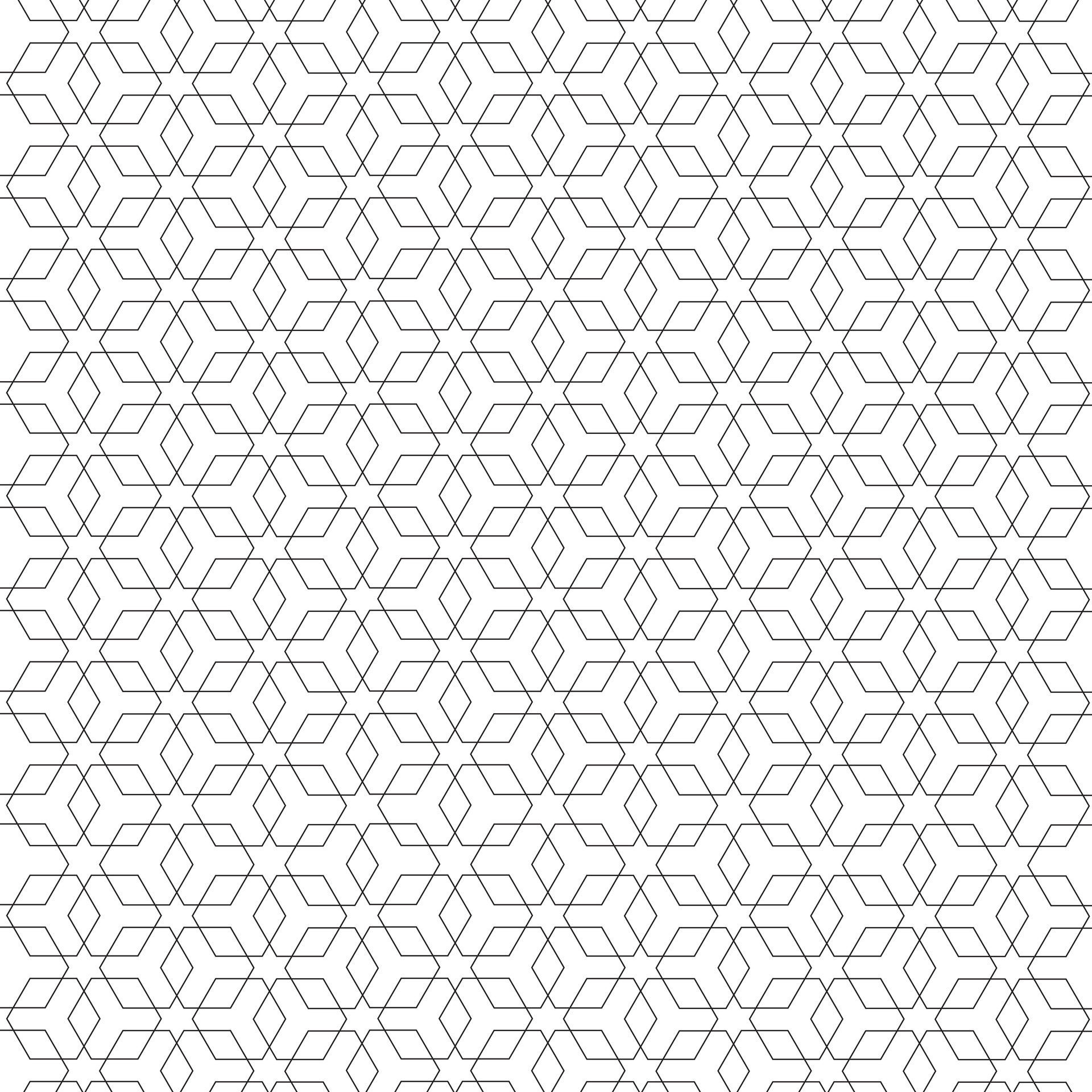 The hexagon overlap on a white background. 45678083 Vector Art at Vecteezy