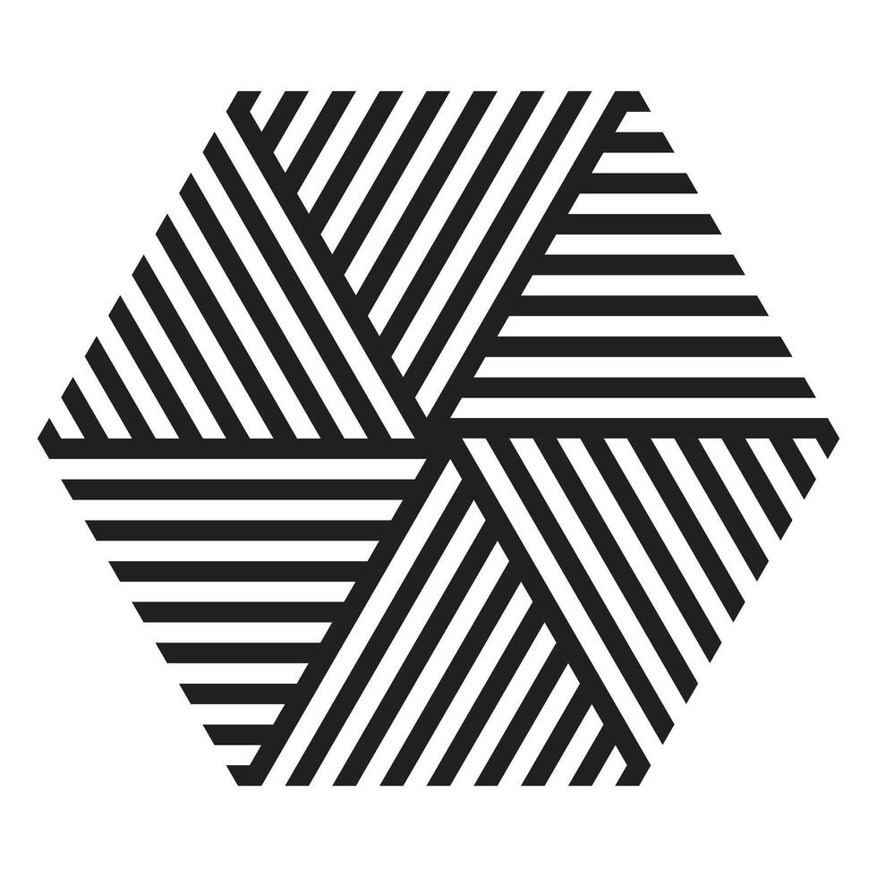 The Abstract Hexagon Overlap On A White Background 45678093 Vector Art At Vecteezy