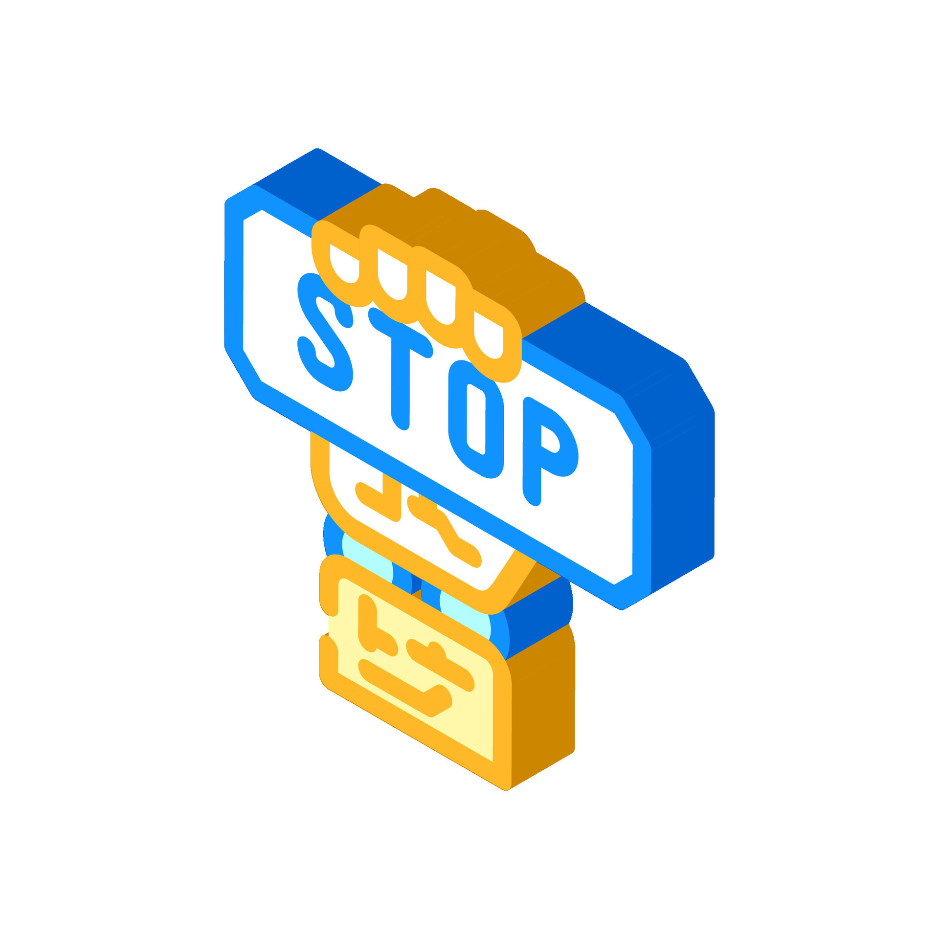 stop robot hand gesture isometric icon illustration 45682563 Vector Art ... stop robot hand gesture isometric icon illustration 45682563 Vector Art ...