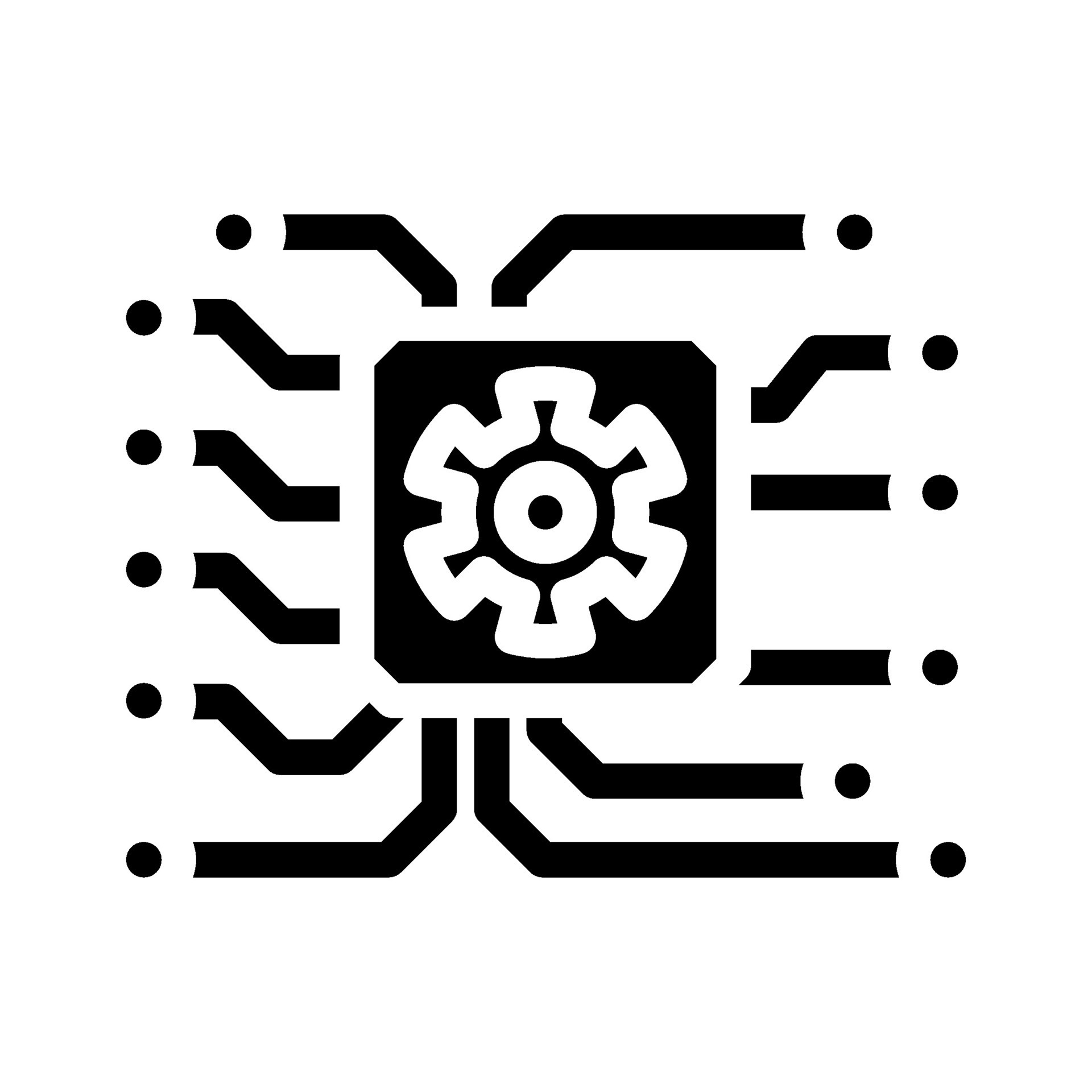 System Integration Analyst Glyph Icon Illustration 45682685 Vector Art At Vecteezy