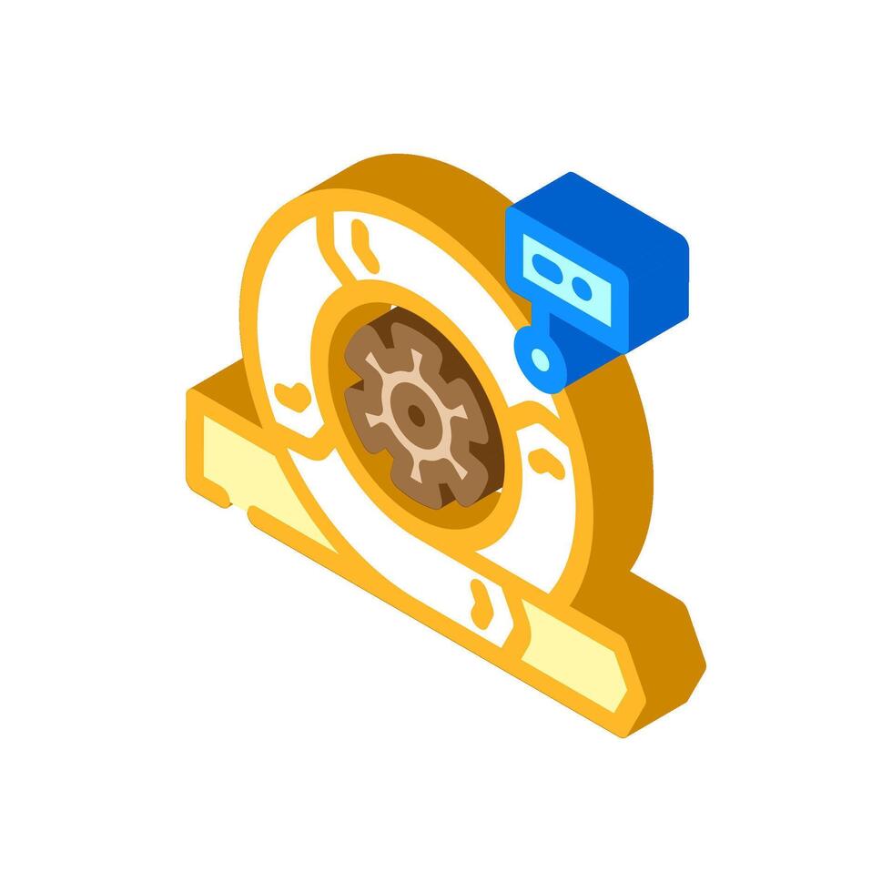 Agile Methodology Analyst Isometric Icon Illustration 45682903 Vector