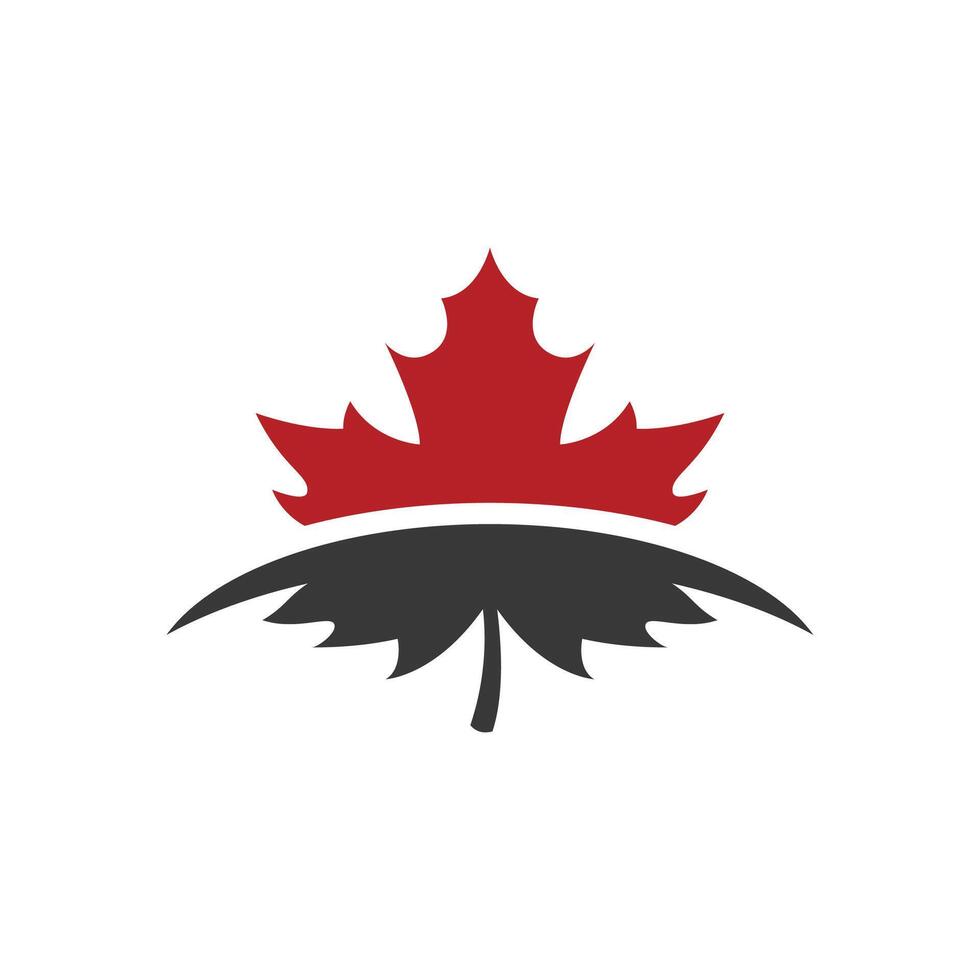 Maple leaf logo. Forest and wood symbol sign. Nature tree logo. 45683241 Vector Art at Vecteezy