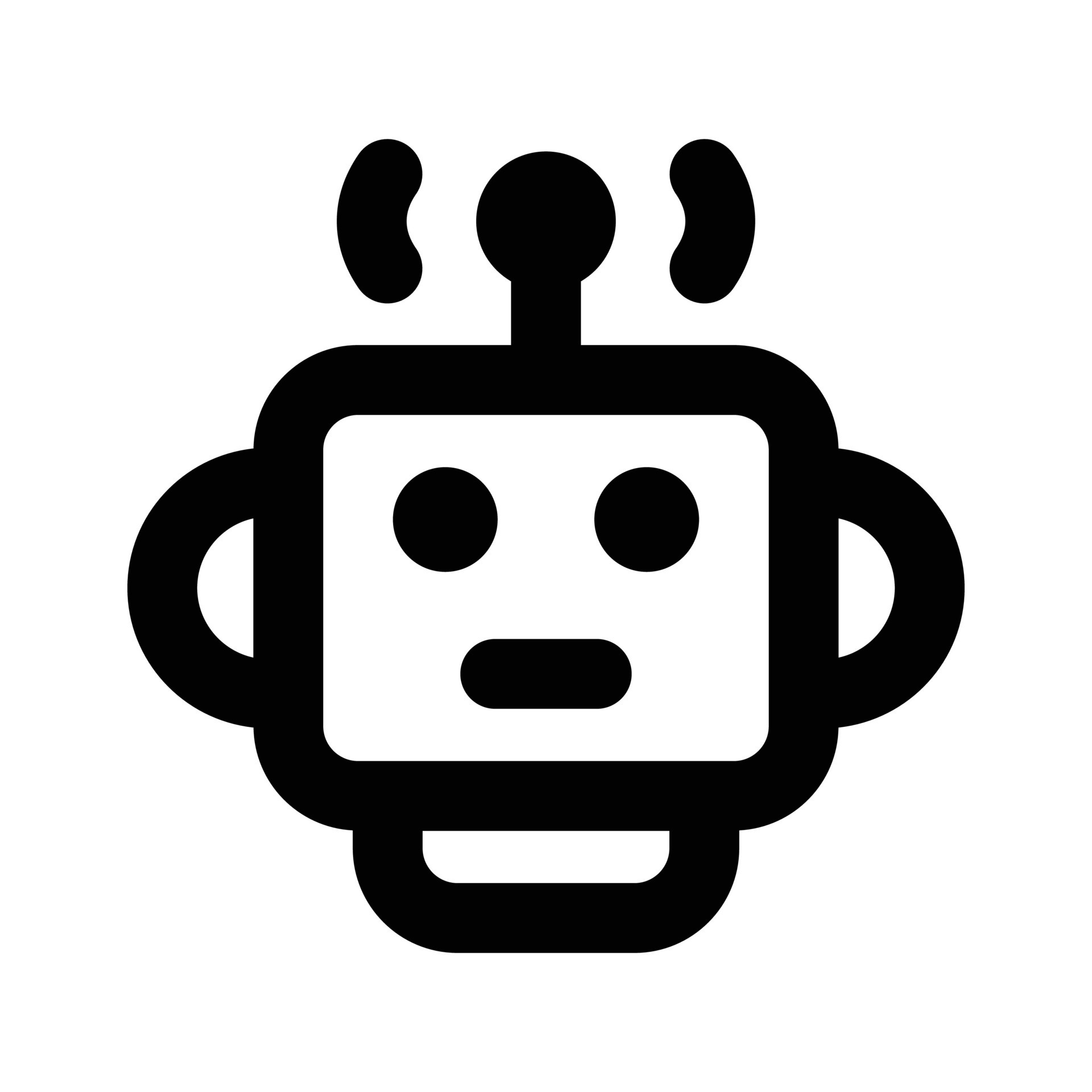 Creatively crafted icon of ai robot, ready to use 45684627 Vector Art ...