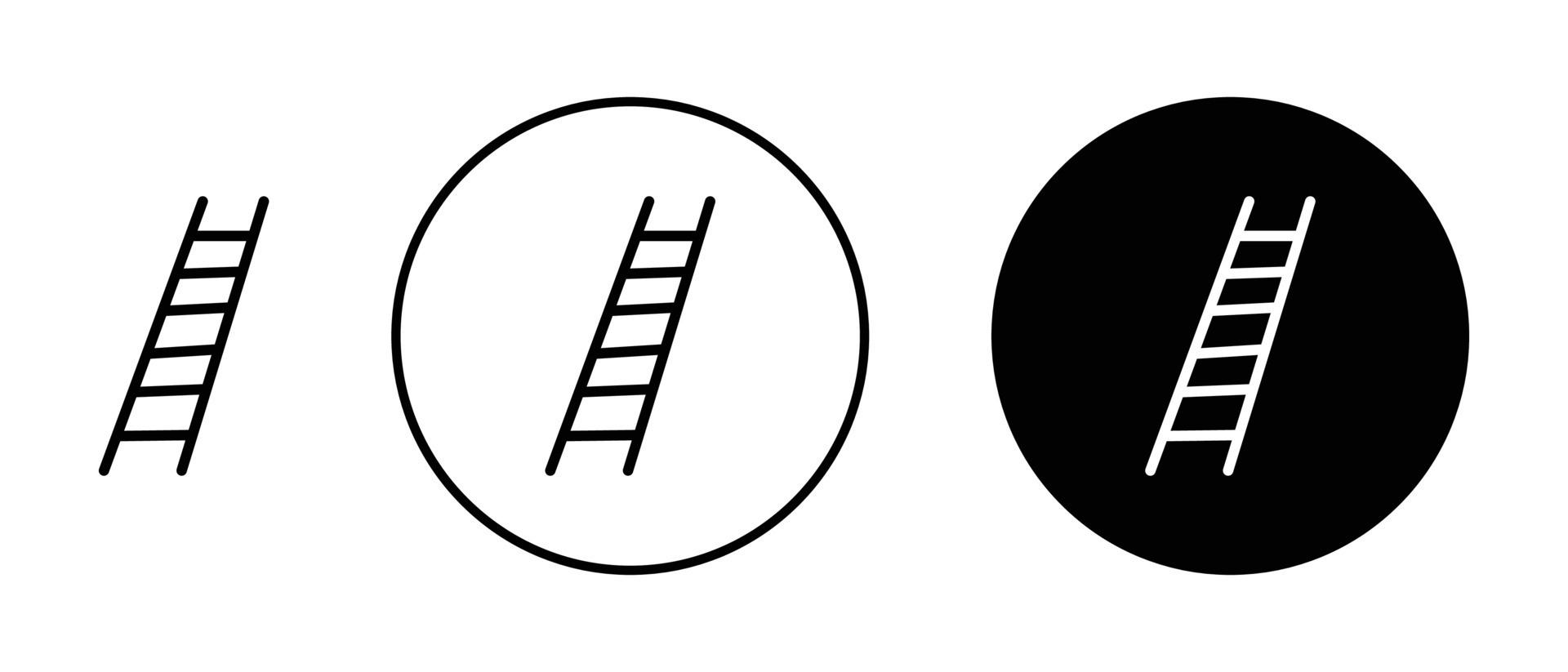Ladder Icon Set 45684891 Vector Art At Vecteezy