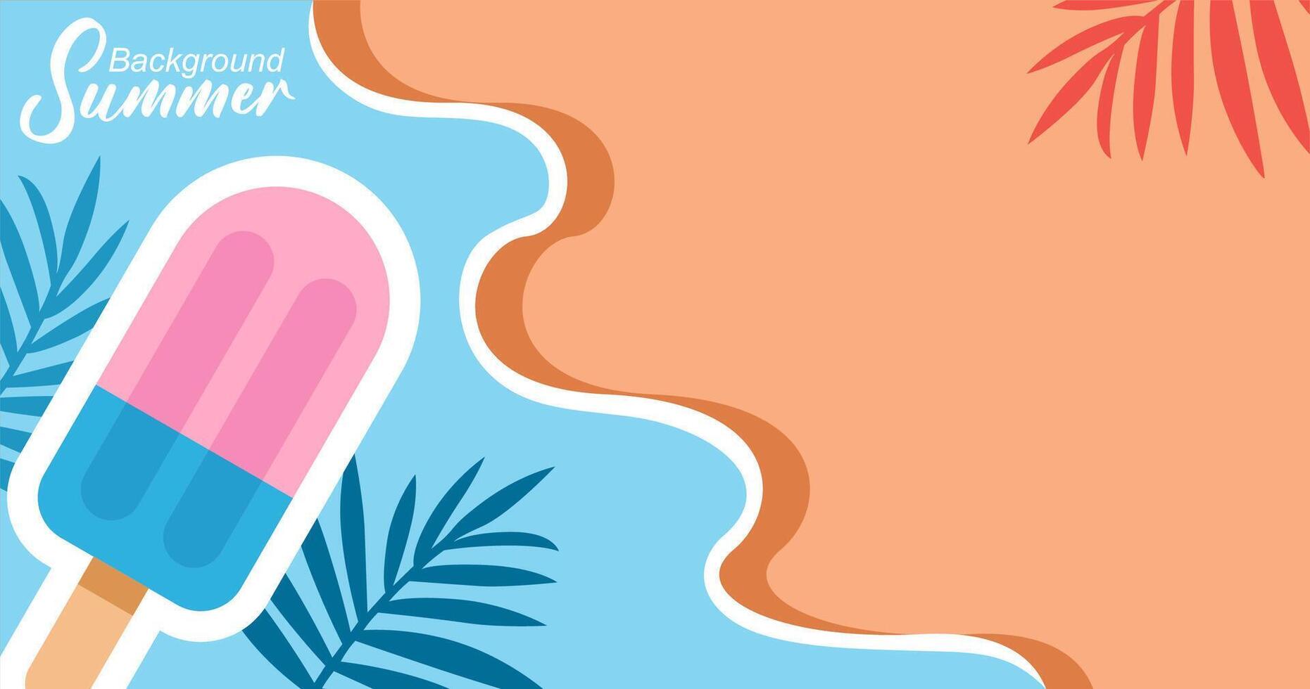 Ice Cream Seamless Pattern Ice Cream Background Summer Background