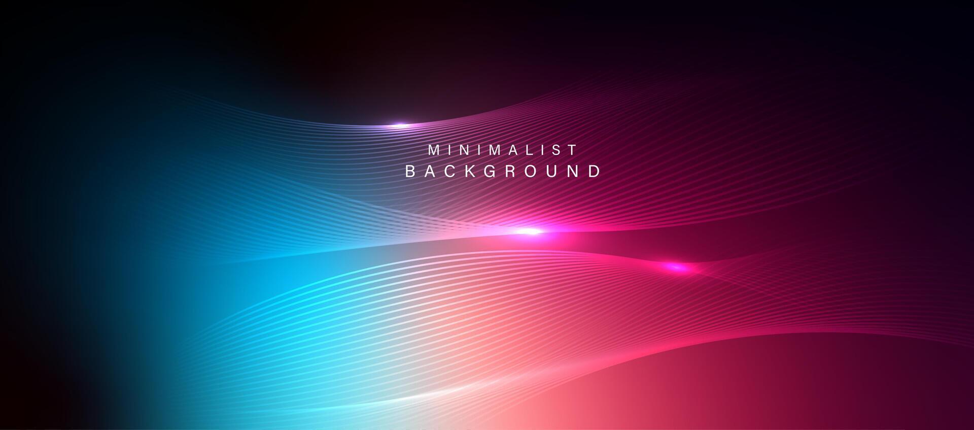 Colorful gradient background with wavy lines 45696306 Vector Art at ...