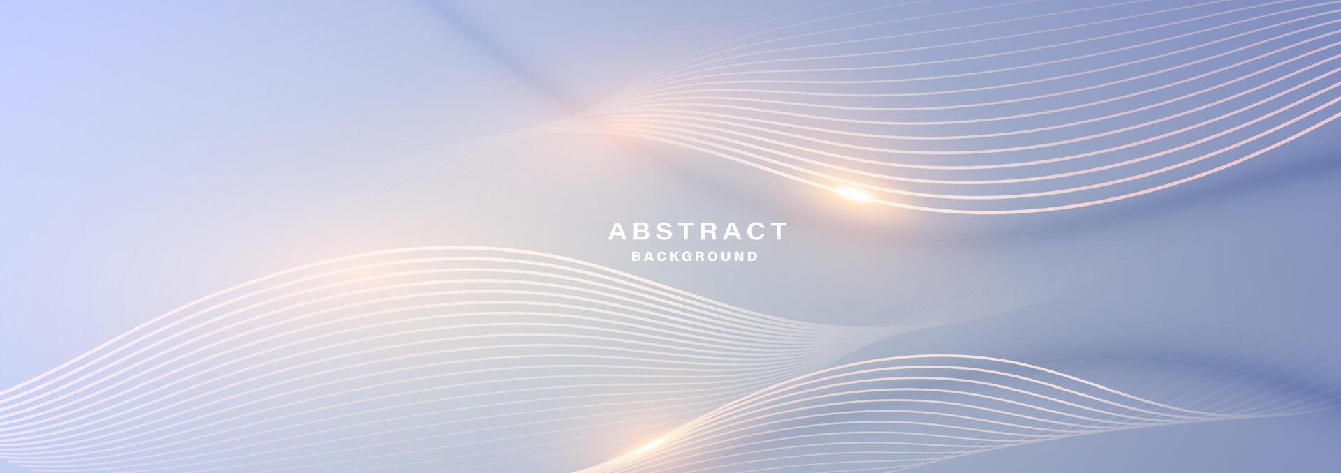 Modern abstract background with flowing particles. Digital future ...