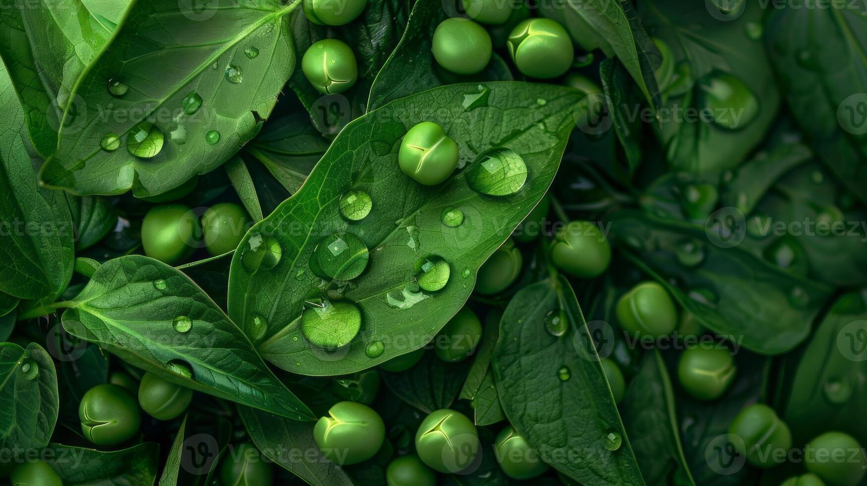 Fresh Green Peas and Leaves Texture. 45698039 Stock Photo at Vecteezy