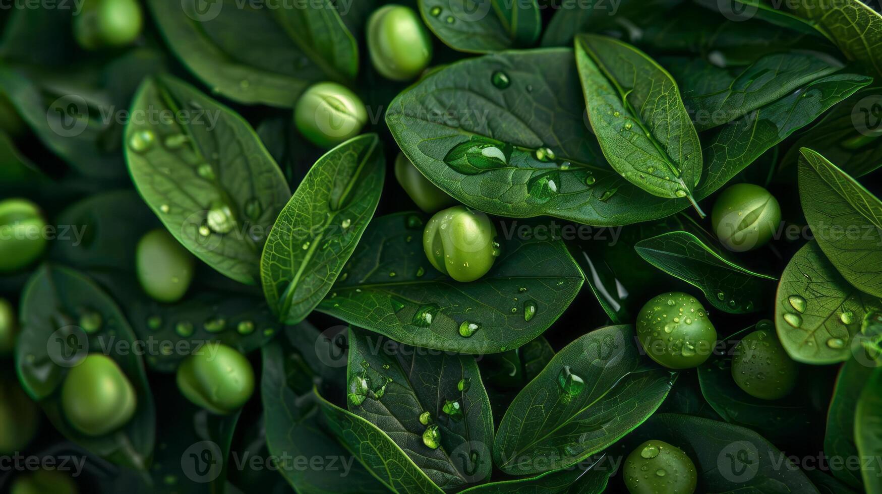 Fresh Green Peas and Leaves Texture. 45698173 Stock Photo at Vecteezy
