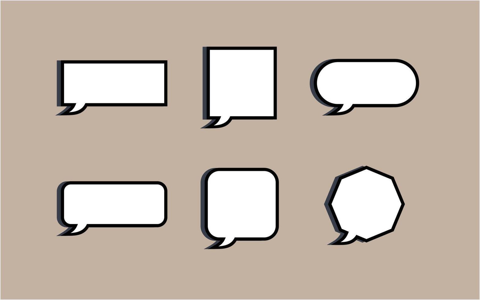 Speech bubble collection dialog baloons in differents shapes design ... Speech bubble collection dialog baloons in differents shapes design ...