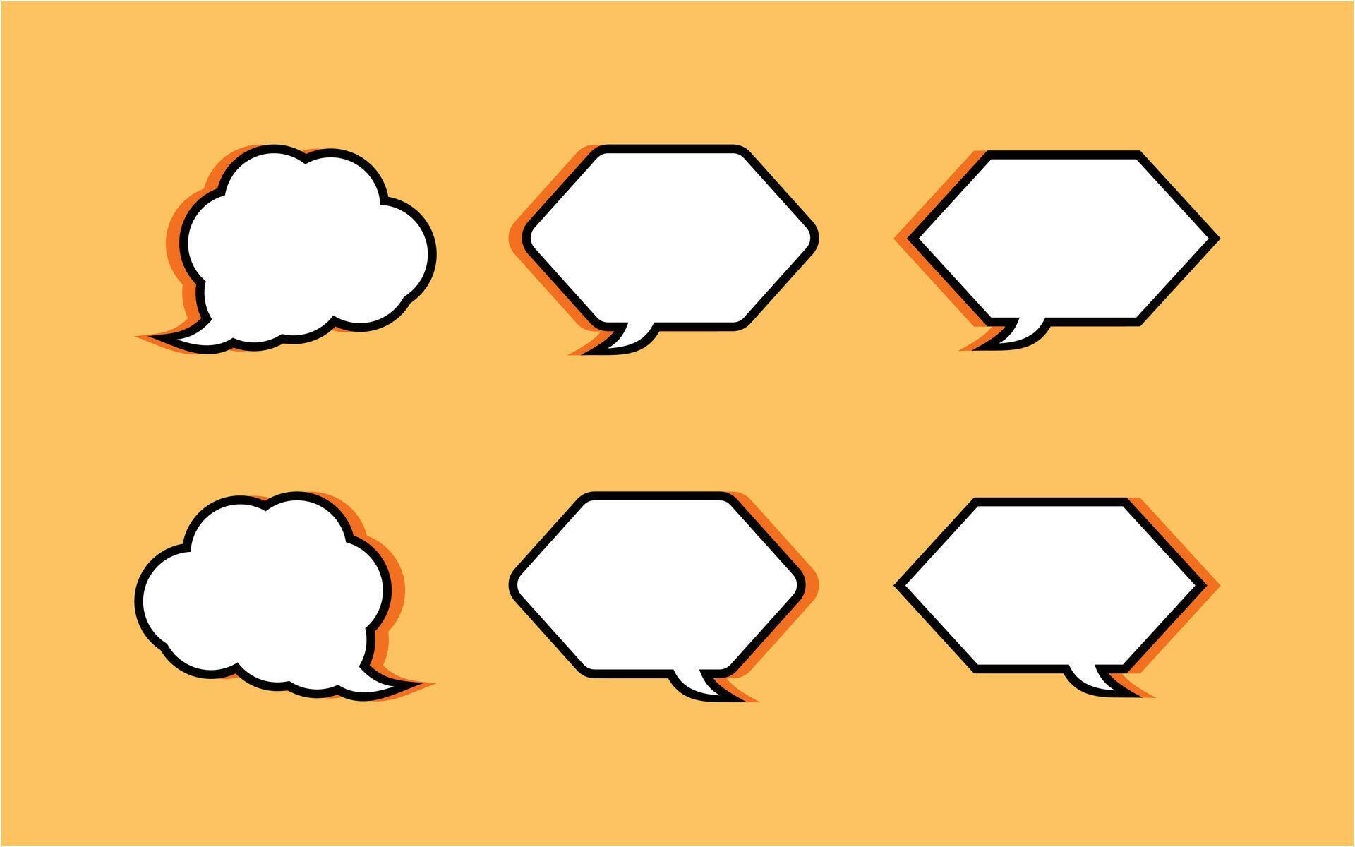 Speech bubble pack dialog baloons in differents shapes design template ... Speech bubble pack dialog baloons in differents shapes design template ...