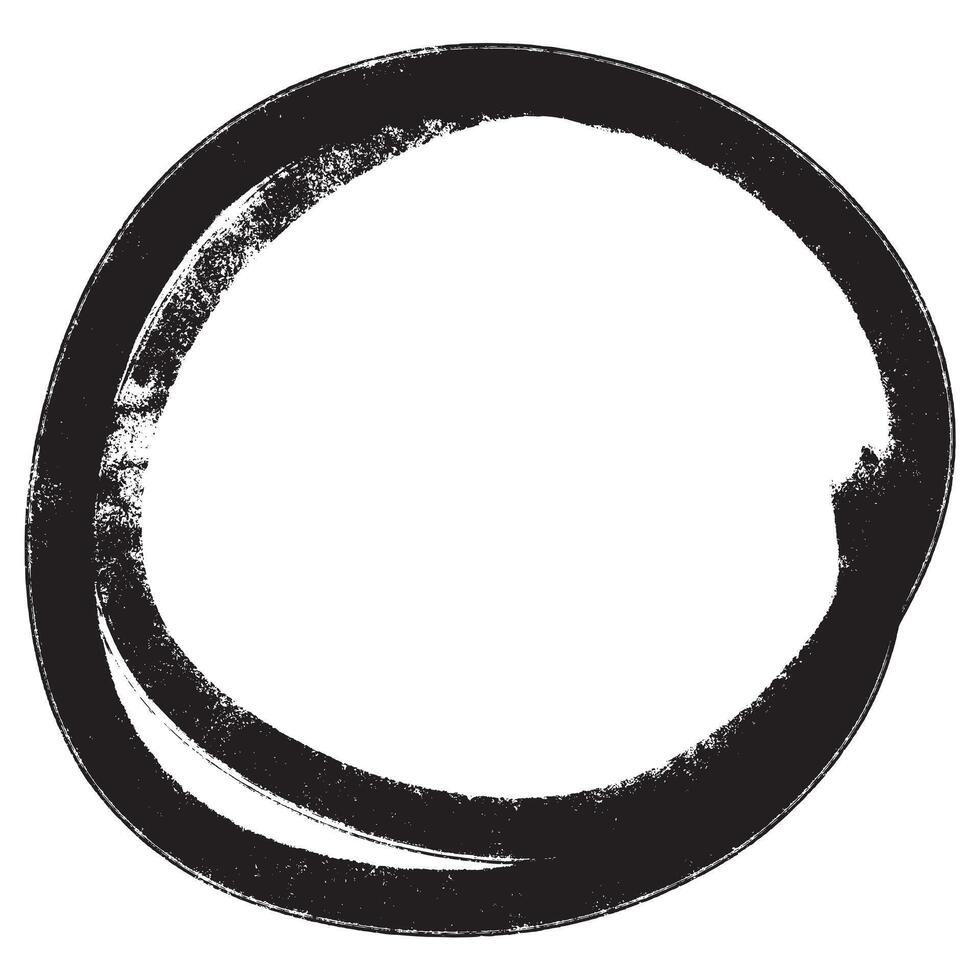 Hand drawn cartoon circle line illustration doodle sketch style for ...