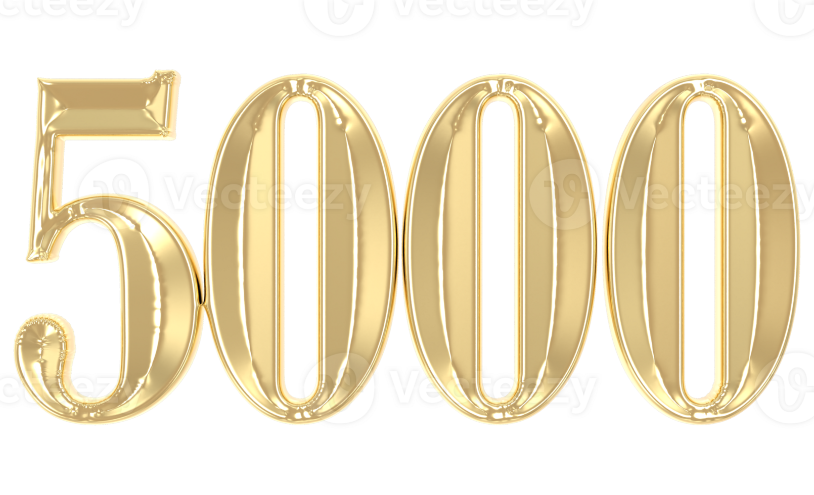 5000 Gold Number 3D Rendering 45717804 PNG 5000 Gold Number 3D Rendering 45717804 PNG