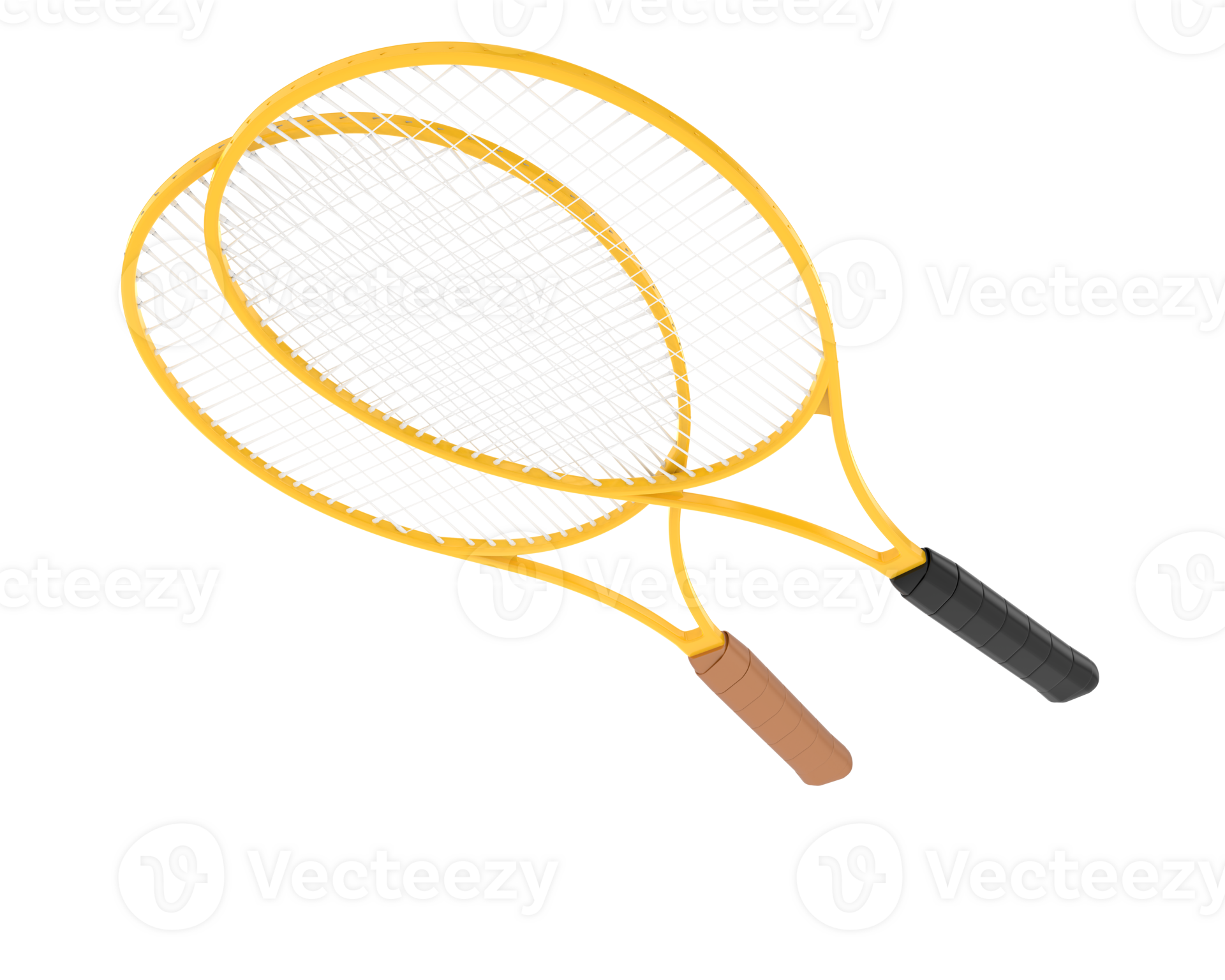 Racket Isolated On Background 3d Rendering Illustration 45719455 Png
